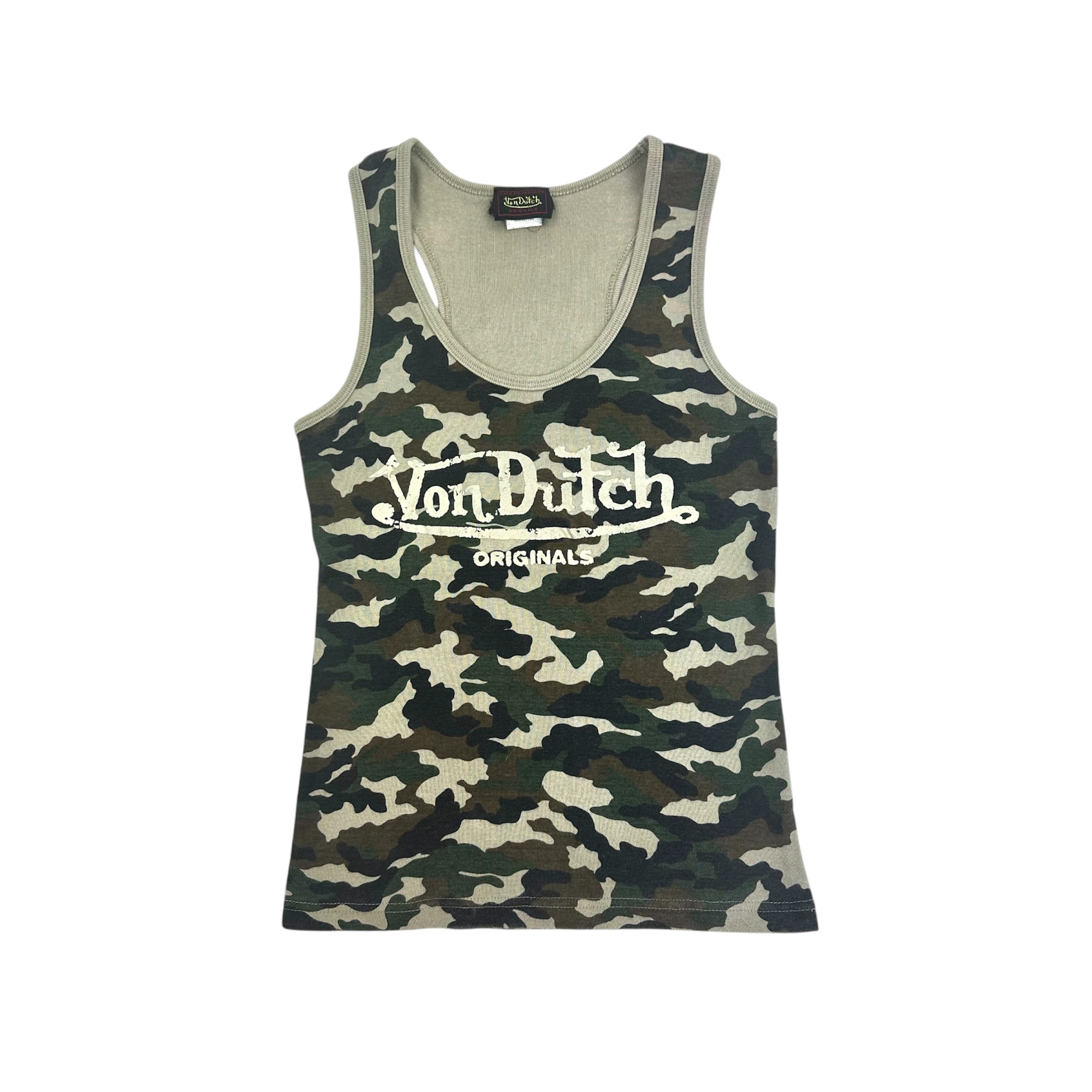 Von Dutch Camo Tank – Underworld Girl