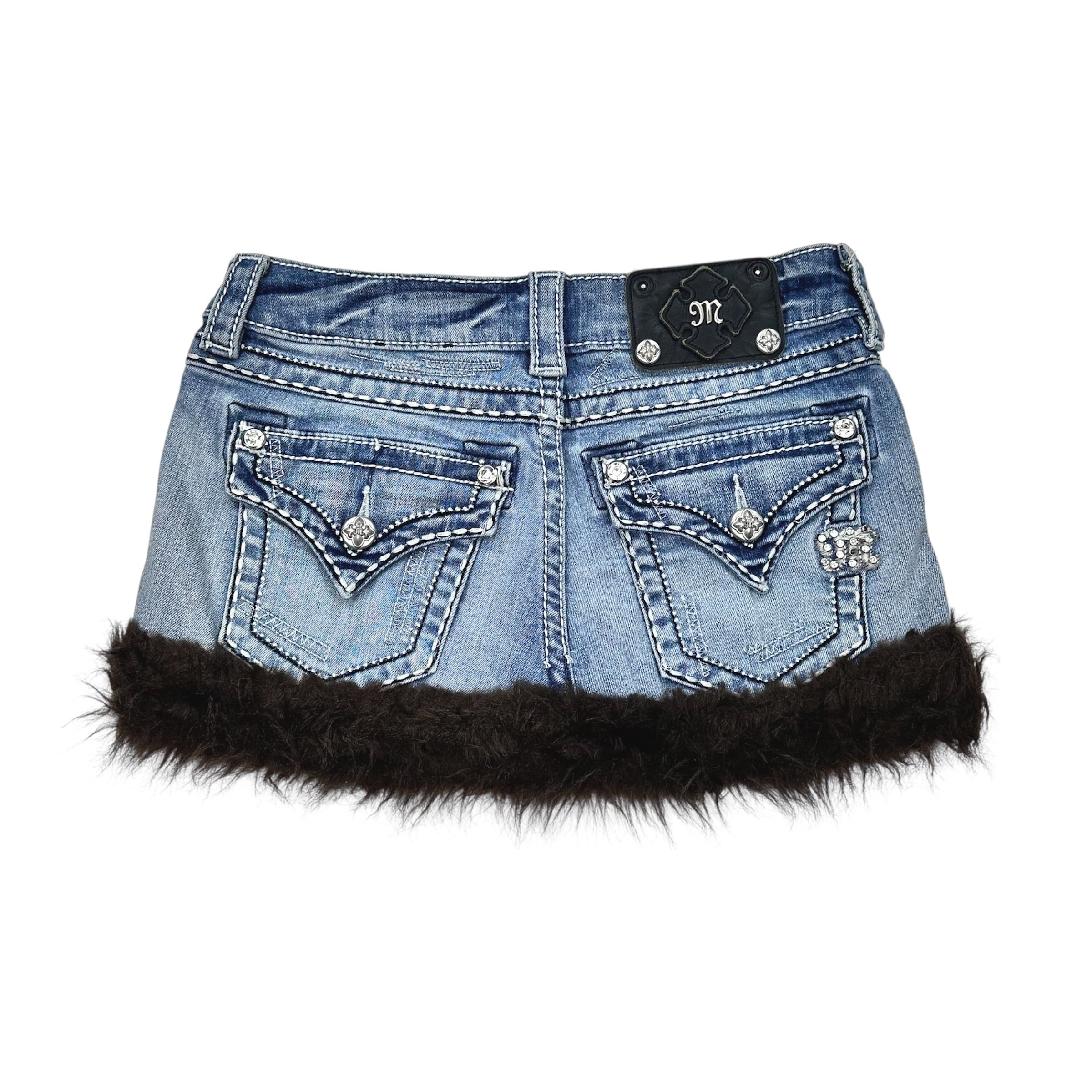 Rare Miss Me Fur Trim Skirt – Underworld Girl